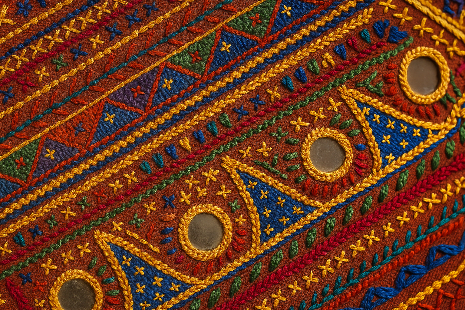 Types of Stitches in Lambani Embroidery: A Visual Guide to Traditional ...
