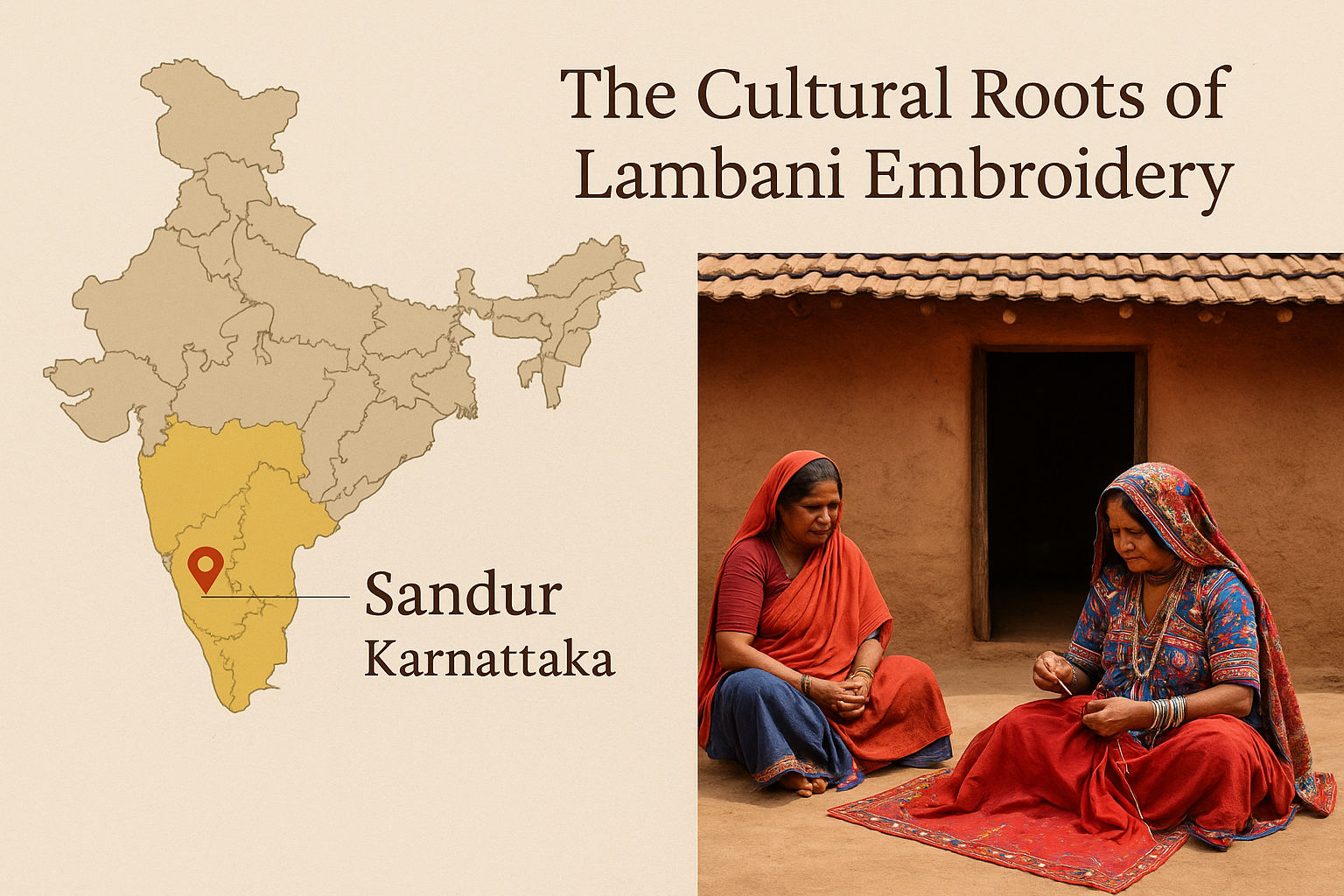 Where Lambani Embroidery Comes From: Sandur, Karnataka — The Heart of ...